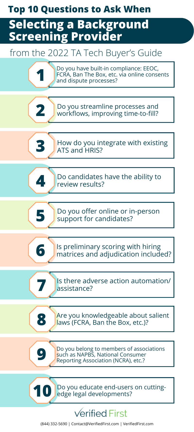 10 Questions to Ask When Selecting a Screening Provider