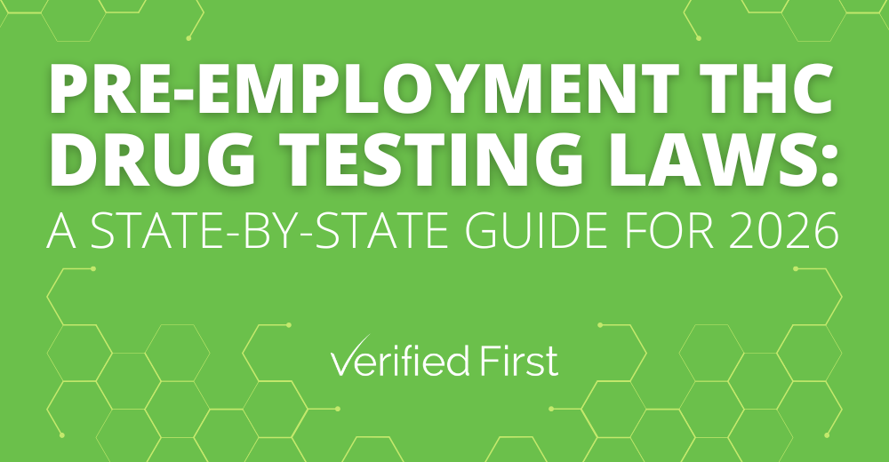 Pre-Employment THC Drug Testing Laws: State-by-State Guide
